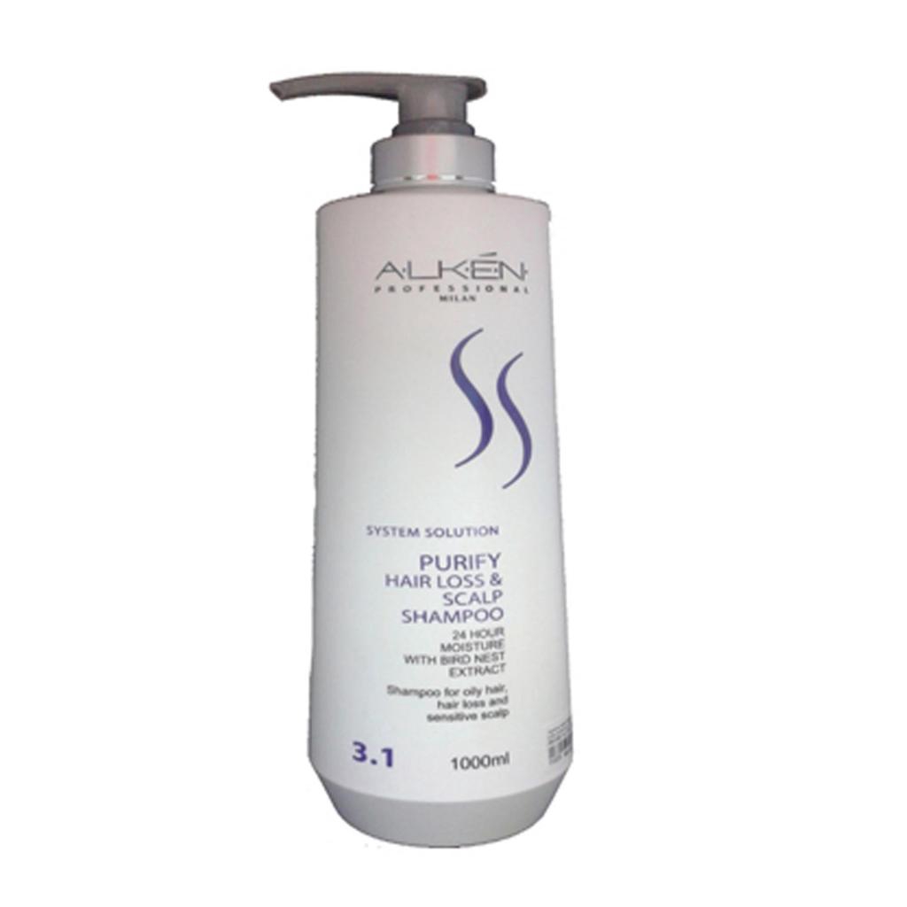 Alken Purify Hair Loss & Scalp Shampoo (1000ml)lken Purify Hair Loss ...