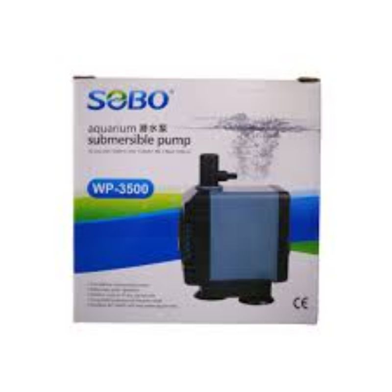 SOBO Aquarium Submersible Water Pump Fish Tank WP-3500 1200L/H 25Watt ...