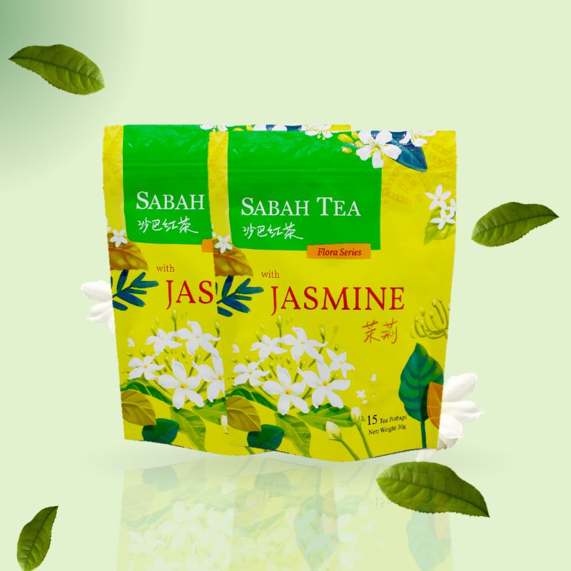 Sabah Tea Flora Tea Potbag - Jasmine (Twin Pack) | Shopee Malaysia