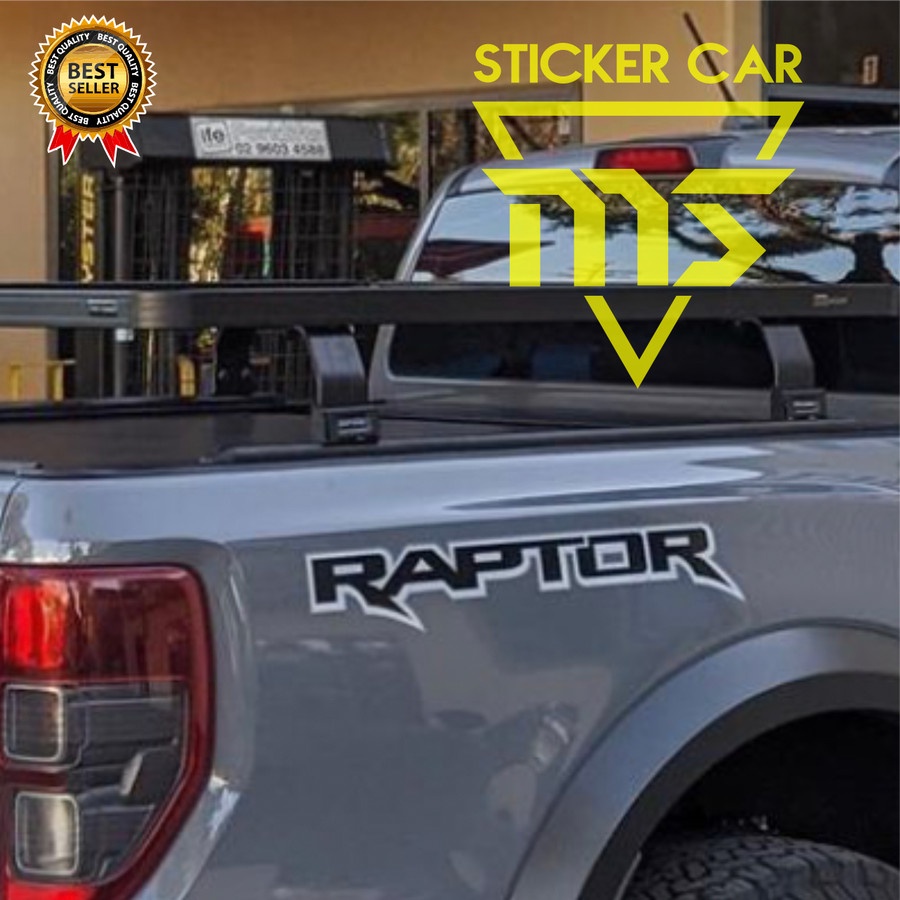 Sticke raptor ranger side tub sticker for ford Ranger 2 colors | Shopee ...