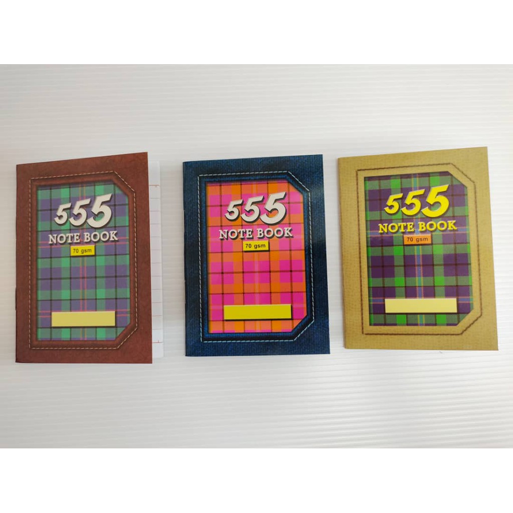 Captain 555 Note Book (60 PGS) | Shopee Malaysia