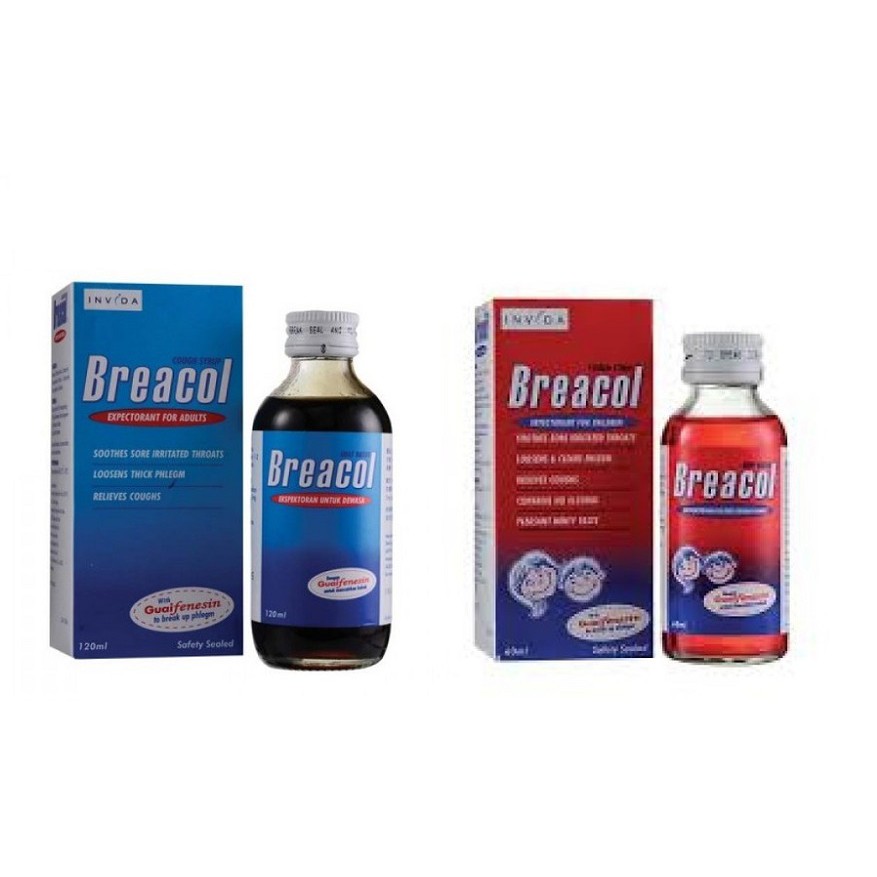 Breacol Expectorant For Kids & Adult (60ml / 120ml) | Shopee Malaysia