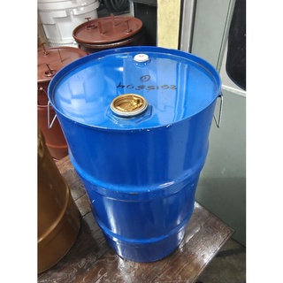 tong drum, tong besi bertangkai 60liter, tong secondhand tong terpakai ...