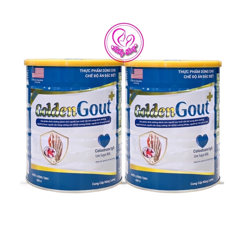 Combo 2 Cans Of golden gout Milk 650g For People With Genuine New date ...