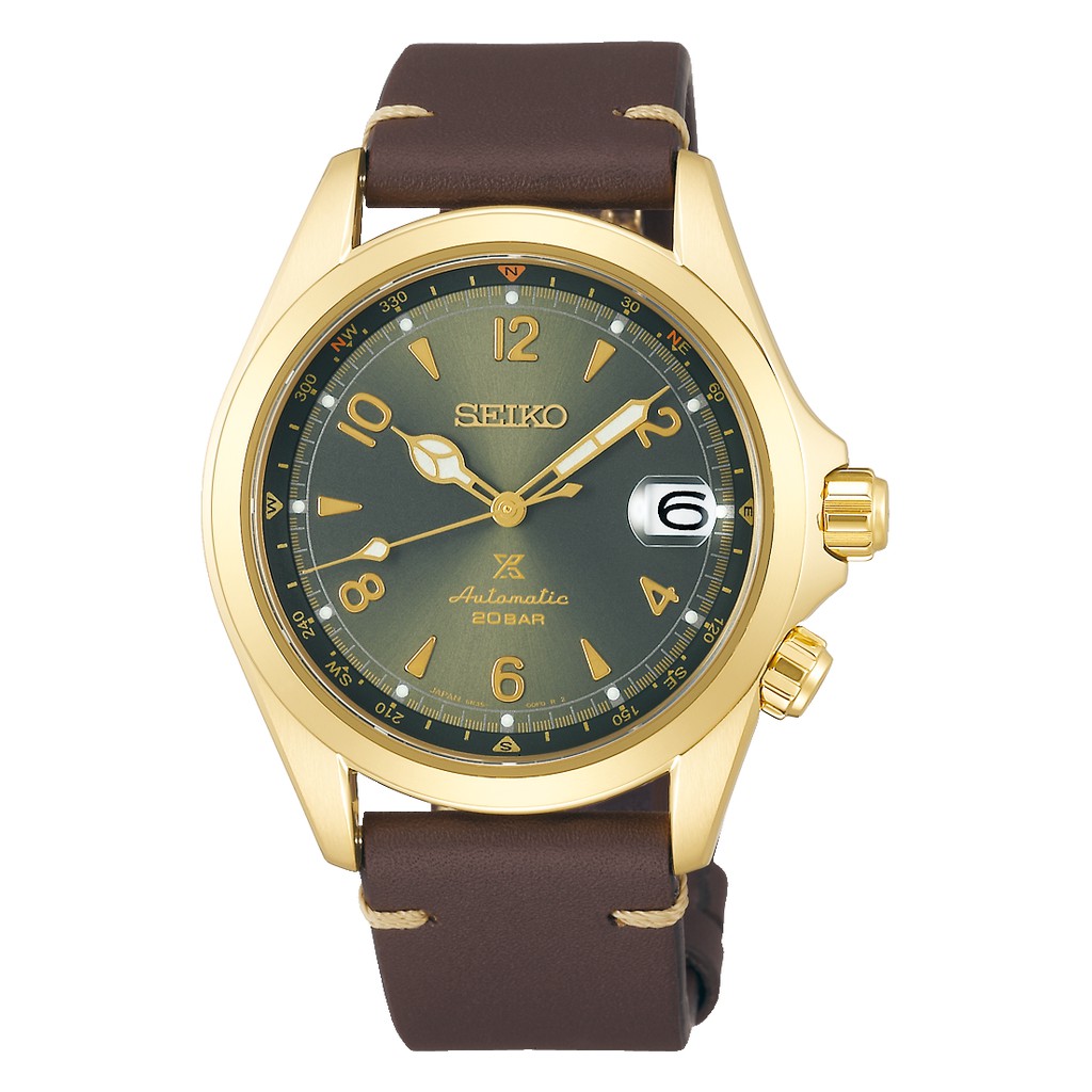 Seiko Prospex Alpinist Leather Strap Automatic SPB210J1 | Shopee Malaysia