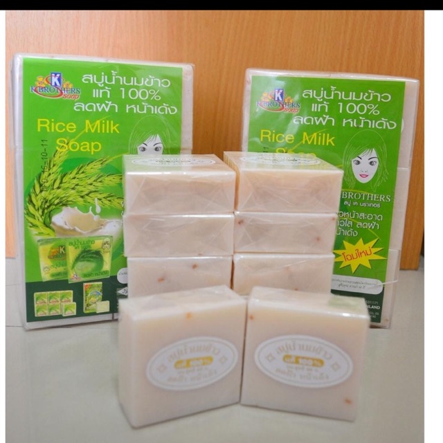 [1 dozen] K-Brothers Rice Milk Soap (Original) | Shopee Malaysia