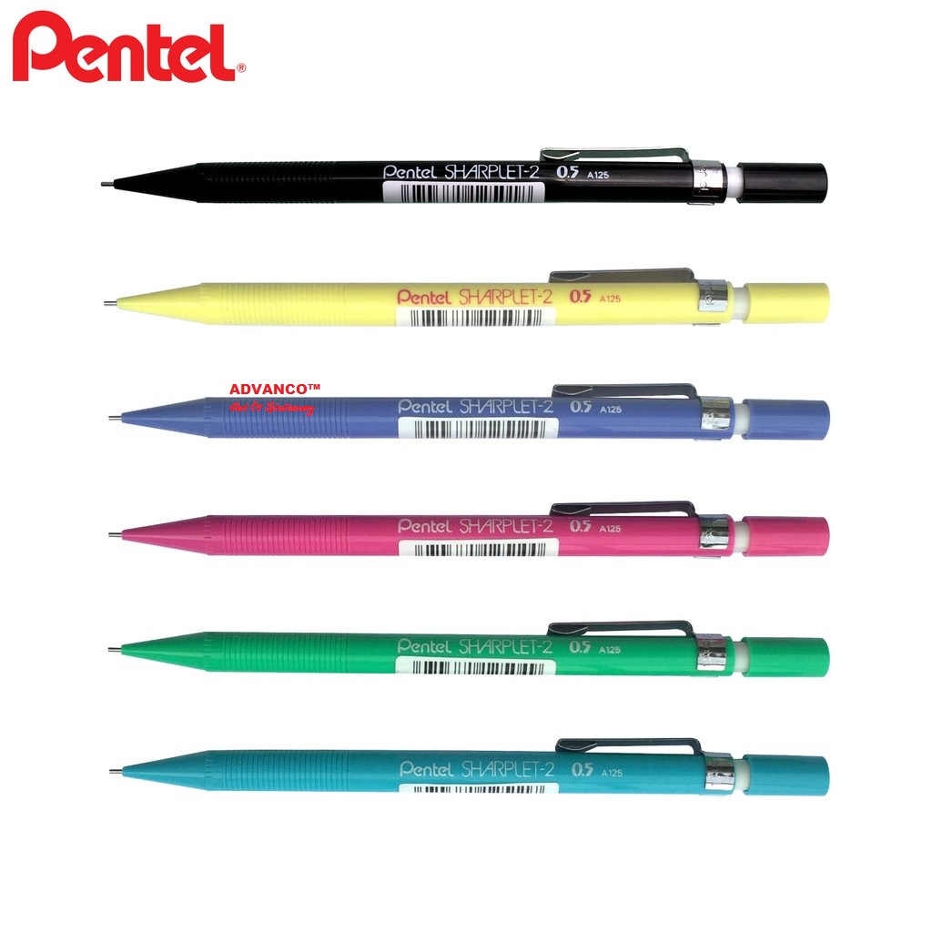 PENTEL SHARPLET-2 (A125) MECHANICAL PENCIL 0.5MM (AVAILABLE IN 6 ...