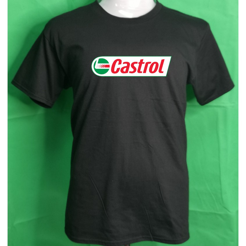 CASTROL Roundneck T-shirt / Cap | Shopee Malaysia