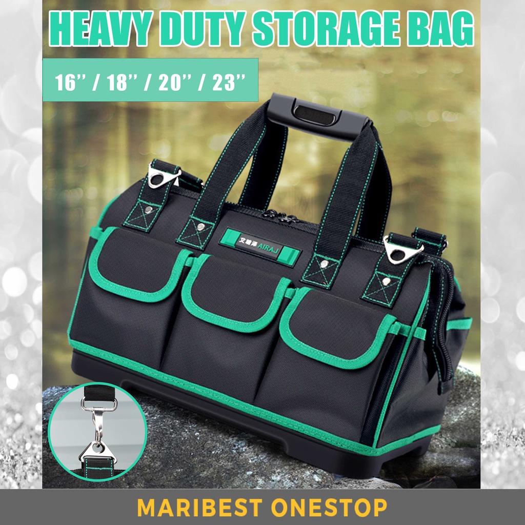 16 / 18 / 20 / 23 Inch ABS Based Canvas Large Capacity Heavy Duty Tool ...