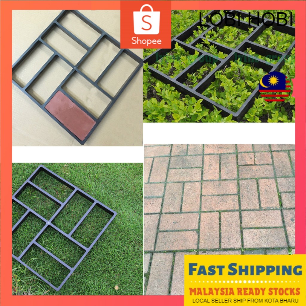 Acuan Simen Pencetak Lantai Basket Wave | Shopee Malaysia