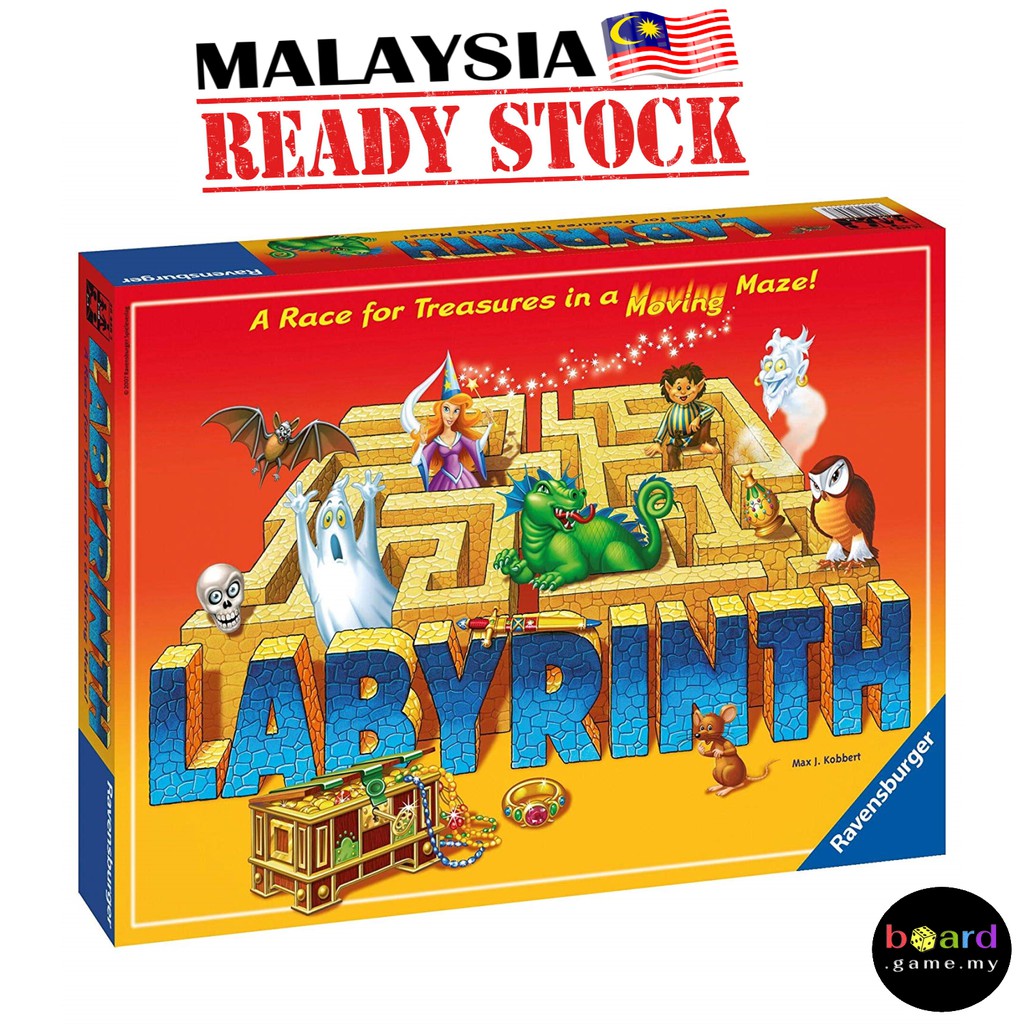 Ready Stock Original USA Ravensburger Labyrinth Strategy Board Game ...