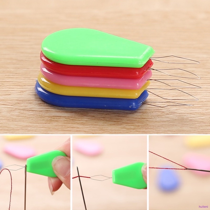Needle Threader Pemasang Jarum Alat Masuk Benang Thread Device Jahitan ...