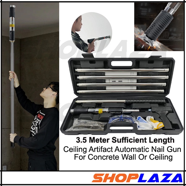 Manual Steel Nail Gun Ceiling Artifact Automatic Nail Gun Concrete Wall ... Manual Steel Nail Gun Ceiling Artifact Automatic Nail Gun Concrete Wall ...
