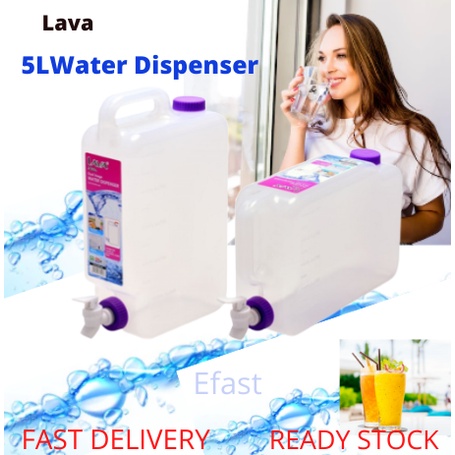 LAVA Water Dispenser Dual Usage Dispenser Air 5L | Shopee Malaysia