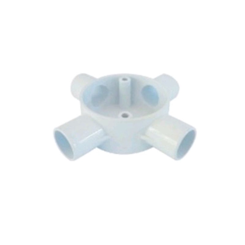 PVC 4 Way Box for Conduit PVC Pipe Fitting (20MM / 25MM) | Shopee Malaysia