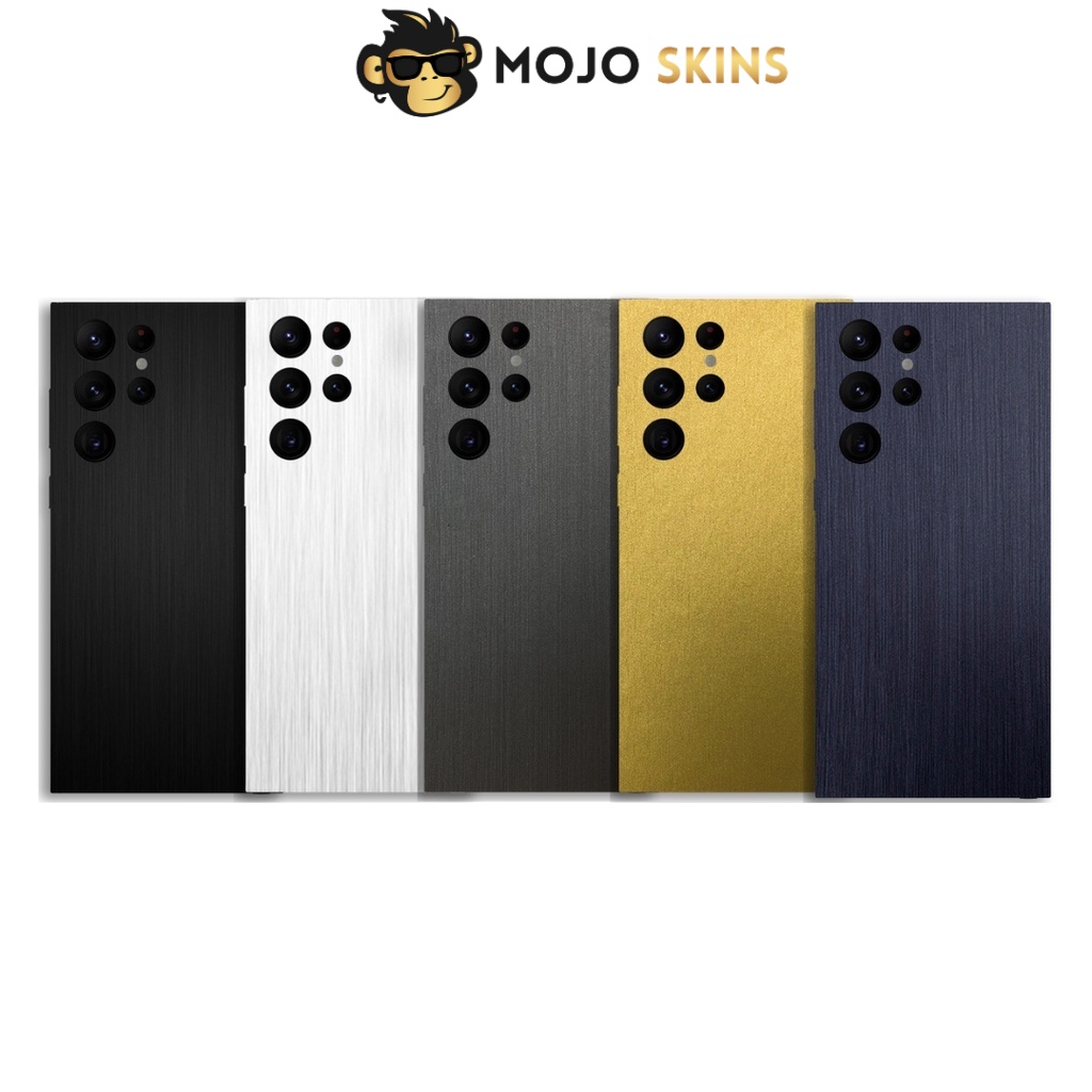 Mojoskins 3M Brushed Metal Phone Skin Wrap Sticker - Samsung S24 S23 ...