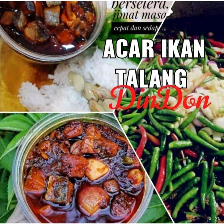 Acar ikan talang masin dindon jeruk ikan masin berkuah sedap halal ...