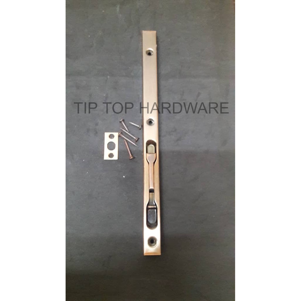 12 inch Box Type Stainless Steel Flush Bolt | Shopee Malaysia