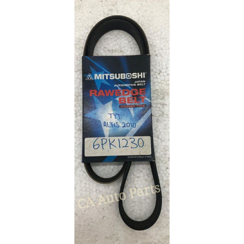 TOYOTA ALTIS (2010) MITSUBOSHI FAN BELT 6PK 1230 | Shopee Malaysia