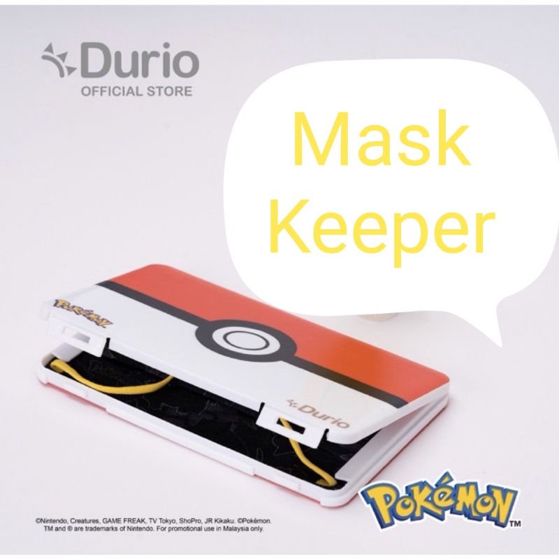 Durio pokemon mask keeper case | Shopee Malaysia