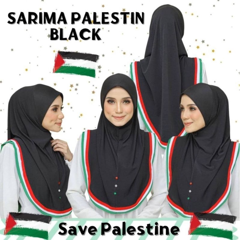 Sarima Palestin Black💥 | Shopee Malaysia