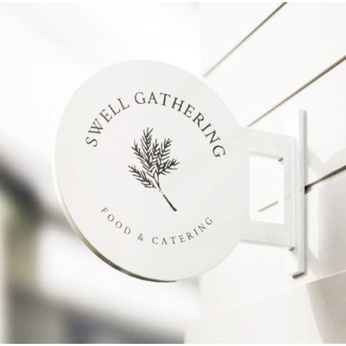 Signage - Corridor Sign-Round Shape Double Sided Sign/ Vertical Sign ...