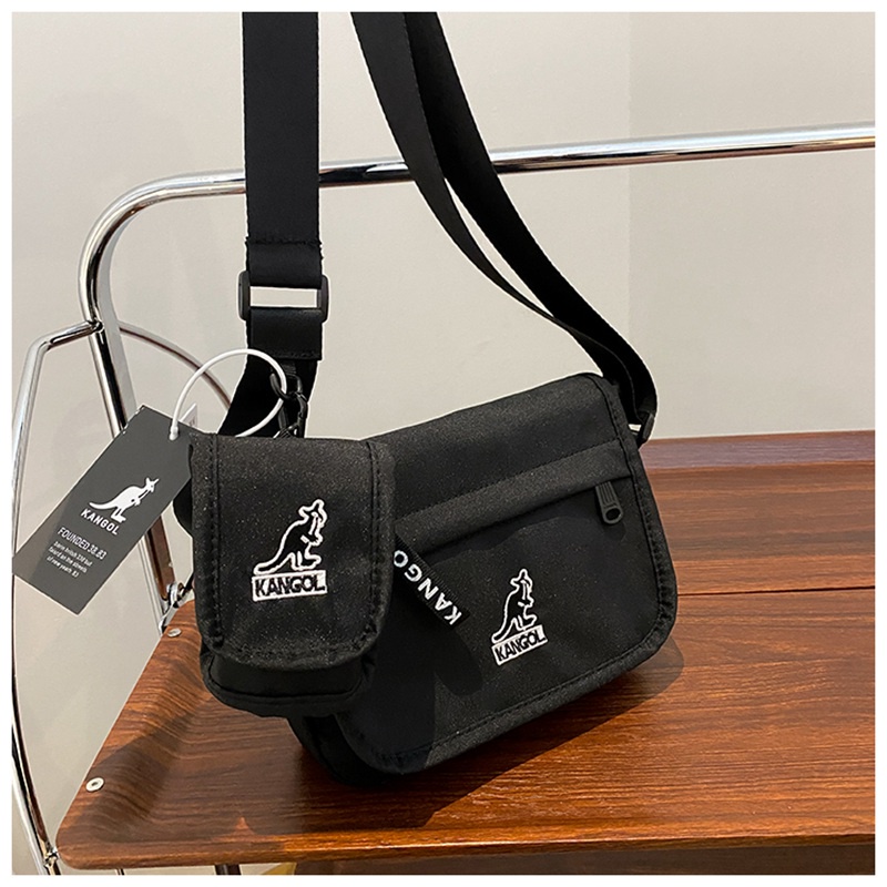 All-Match Lightweight Canvas Diagonal Bag kangol5399 Shoulder Portable ...