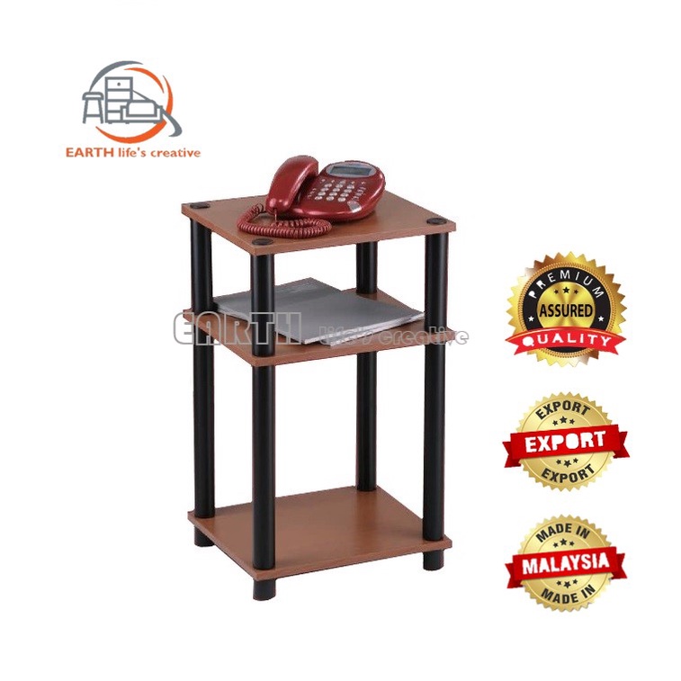 Earth Telephone Stand Rack with 34cm Wide/Square Multipurpose Rack/Rak ...