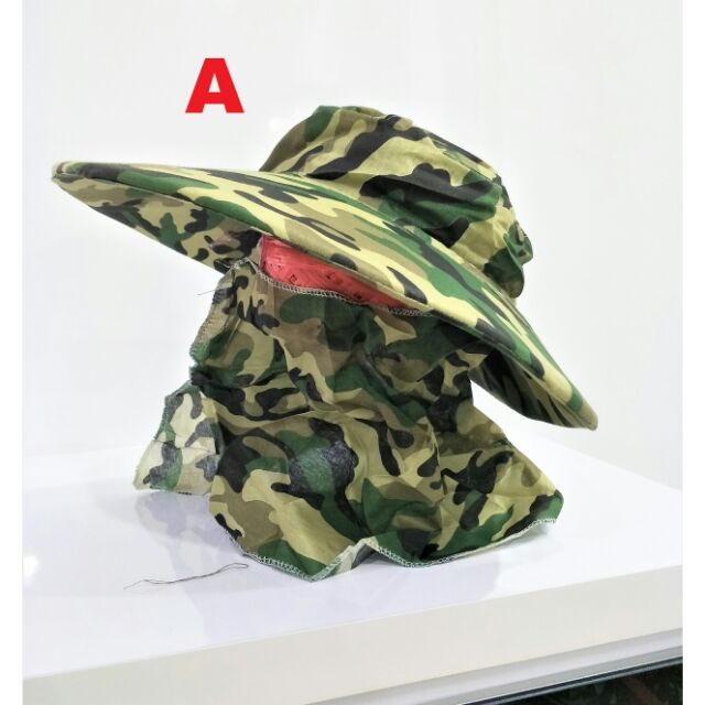 Topi Askar Cotton +Anti-Uv | Shopee Malaysia