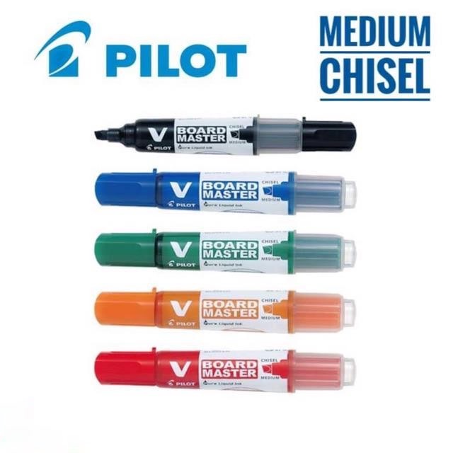 (Original) Pilot V Board Master Whiteboard Marker Pen Vboard Bullet and ...