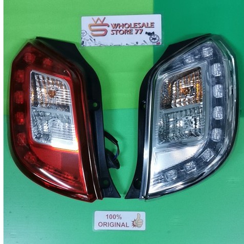 100% ORIGINAL AXIA SE PERODUA TAIL REAR LAMP RED WHITE LAMPU BELAKANG ...