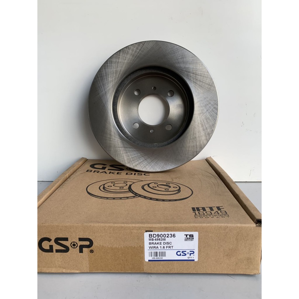 GSP PROTON WIRA 1.6/1.8 FRONT BRAKE DISC ROTOR (1 SET) SPM | Shopee ...