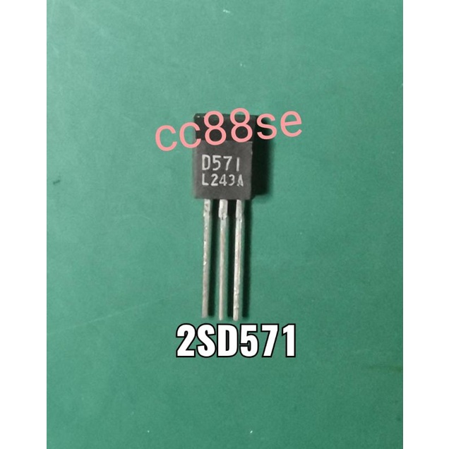 2SD571 D571 N-CHANNEL TRANSISTOR | Shopee Malaysia