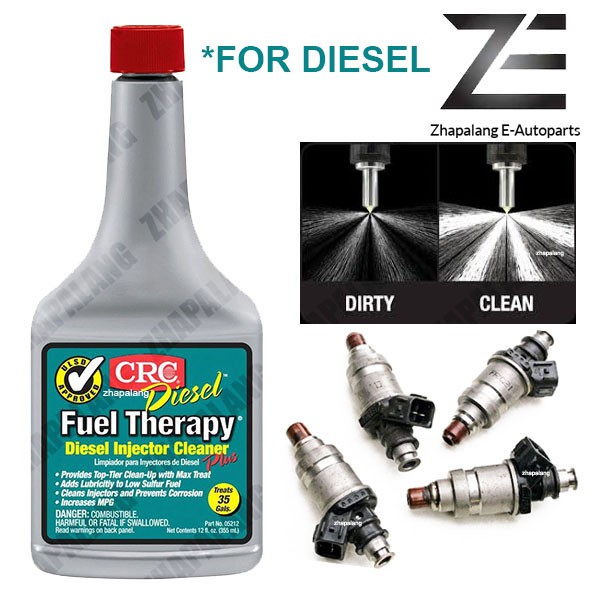 CRC Diesel Fuel Therapy Diesel Injector Cleaner Plus 12 fl oz(355ml ...