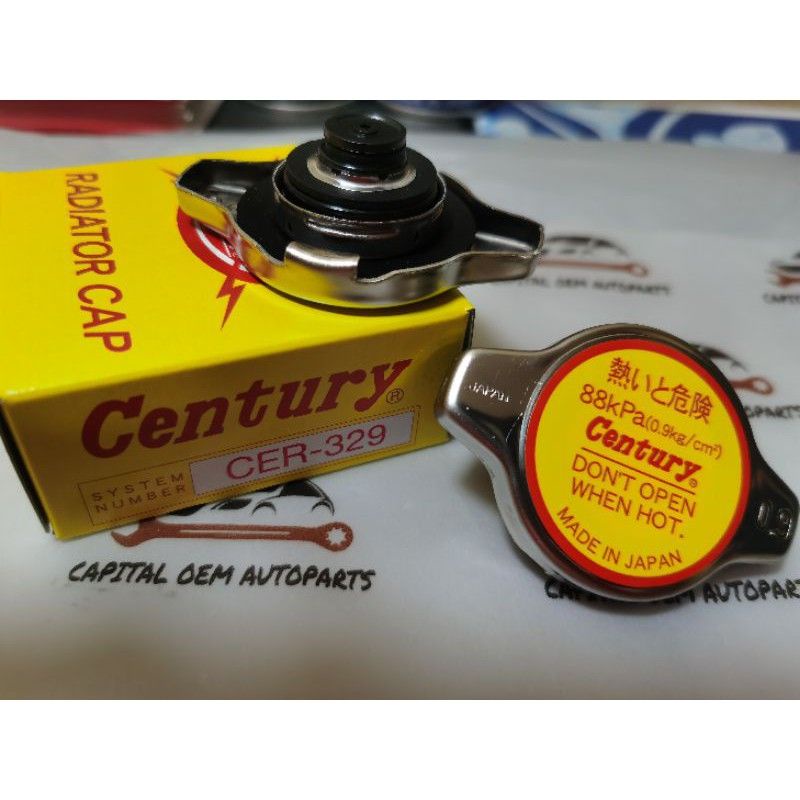 R124 / R125 / R126 / R148 CENTURY Radiator Cap -Japan Made Radiator Cap ...