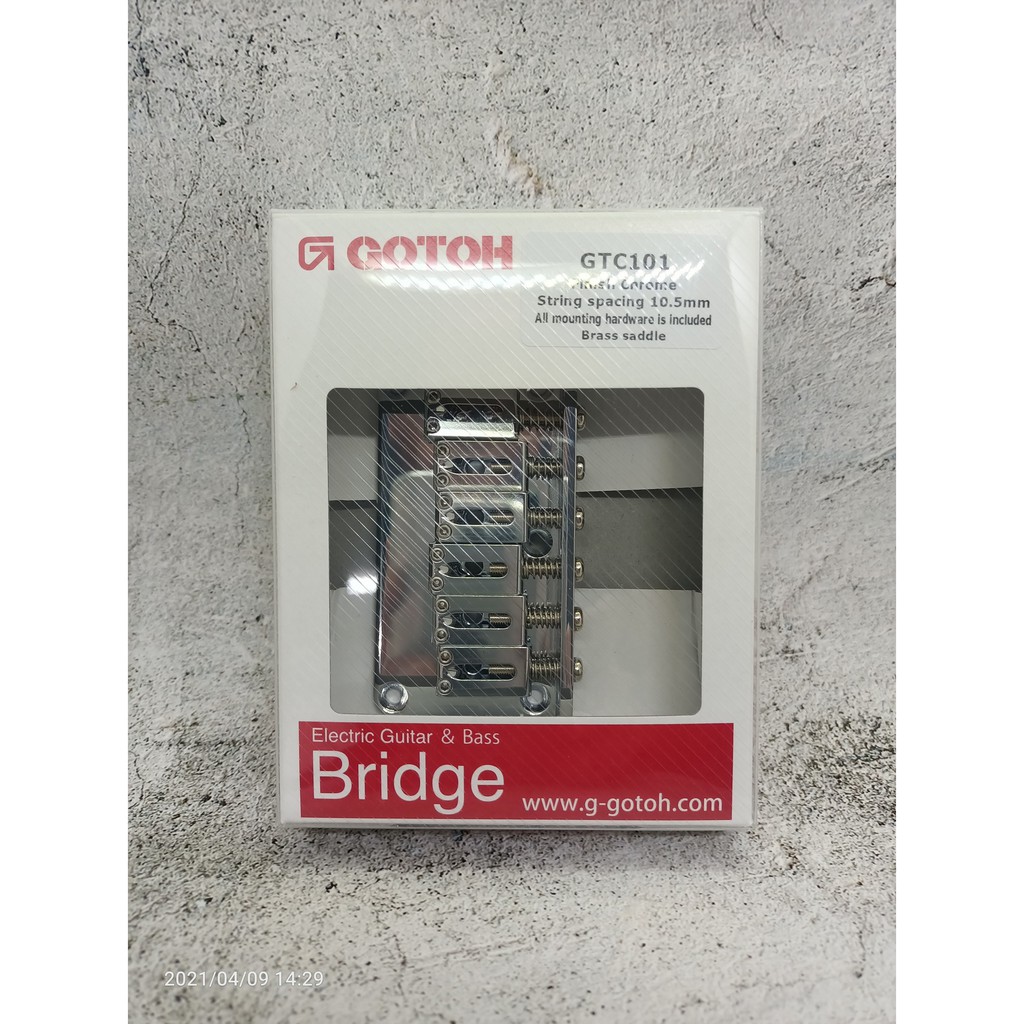 GTC101 GOTOH FIXED HARDTAIL BRIDGE (READY STOCK) | Shopee Malaysia