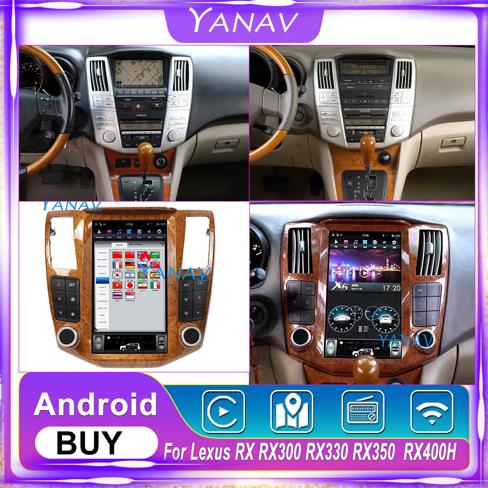 Car Radio car GPS Navigation For Lexus RX RX300 RX330 RX350 RX400H 2004 ...