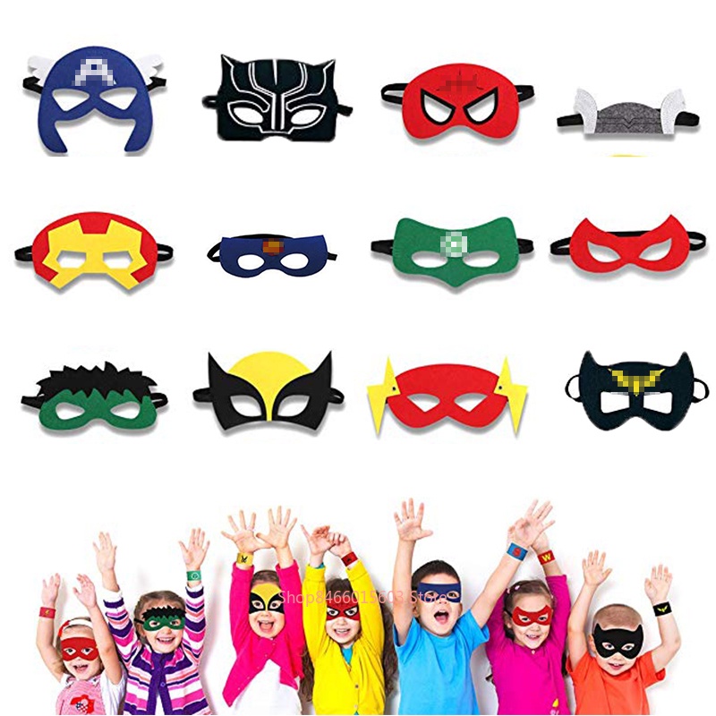 Superhero mask Cosplay Super Hero Birthday Gift Halloween Christmas ...