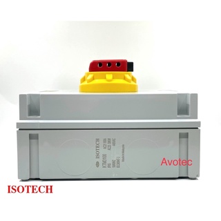 ISOTECH KTM Series 3Poles Isolator (OFF/ON) with PVC Enclosure [W175 X D150 X H214mm] | Shopee ...