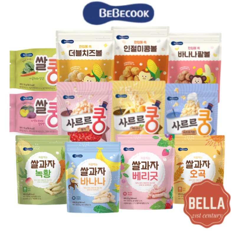 [BeBecook] Baby Snack Sarr Kung Probiotics ( Strawberry ,Cheese Yogurt ...