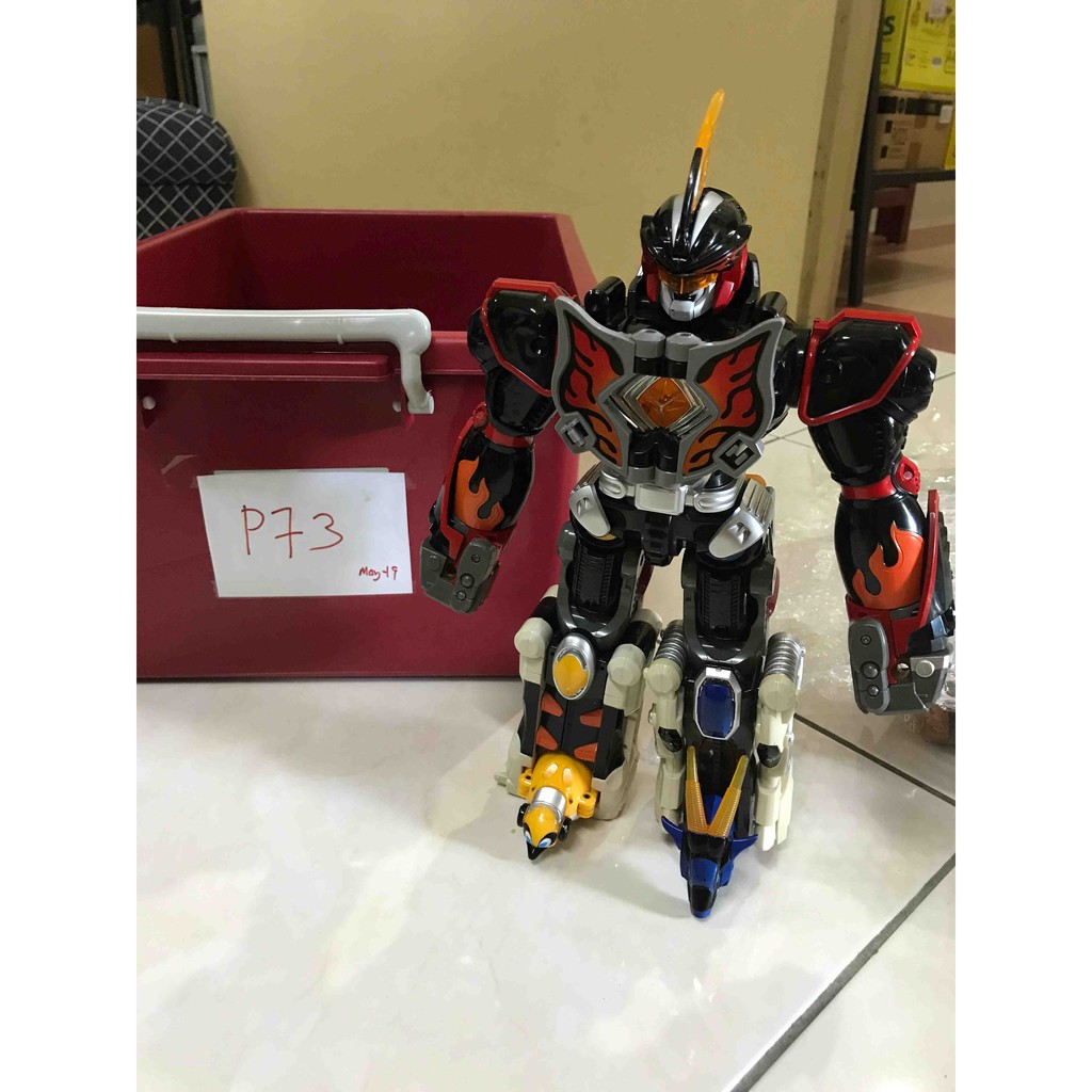 Loose Bandai Power Rangers Jungle Master Megazord combiner made in ...