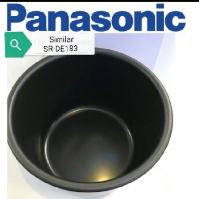 Panasonic rice cooker inner pan for similar user model SR-DE183 ...
