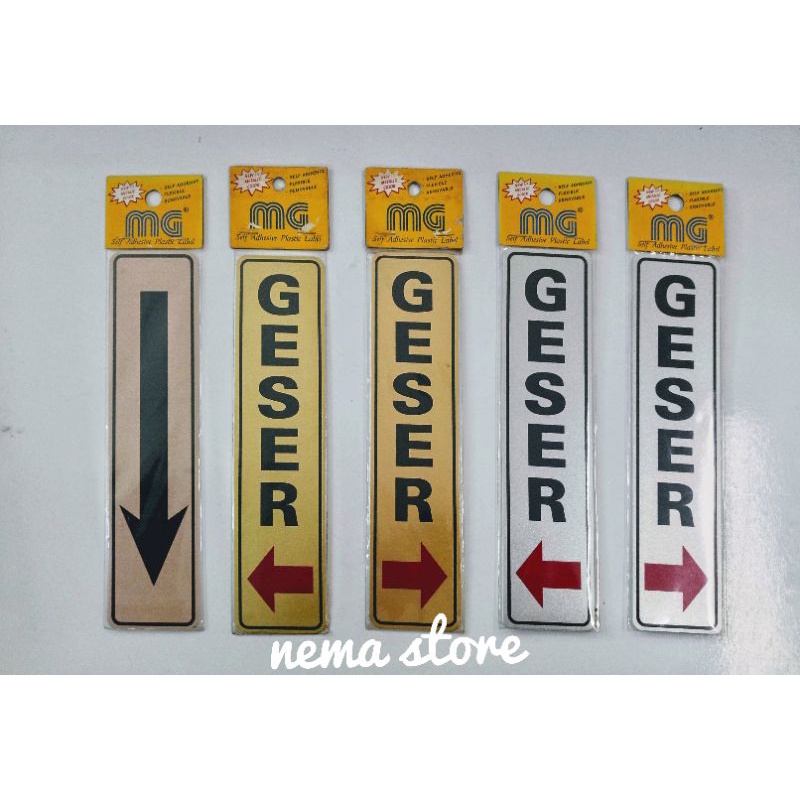 Gm ARROW SLIDING STICKER/PANAH SLIDING STICKER | Shopee Malaysia