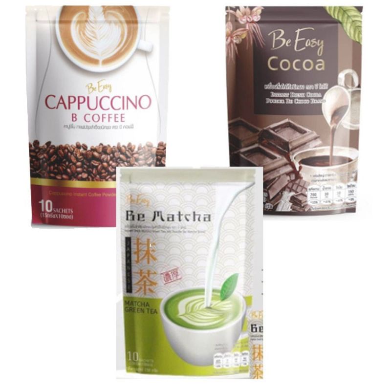 BE EASY COFFEE,BE EASY COCOA,BE EASY MATCHA (1PACKET 10SECHET) | Shopee ...