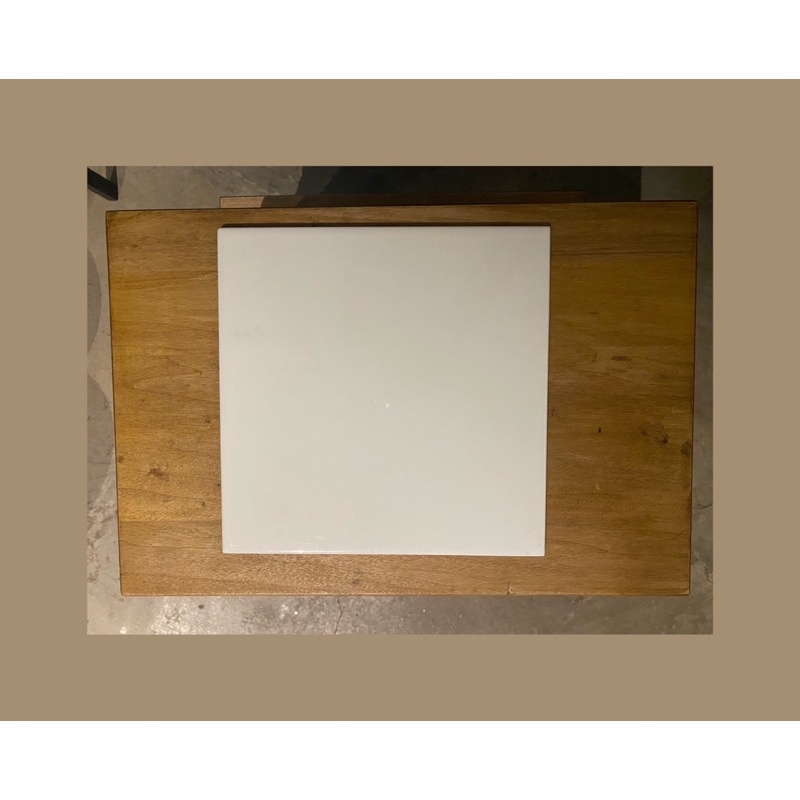 200mm x 200mm White Ceramic Glazed Tile For Craft and Wall / Jubin ...