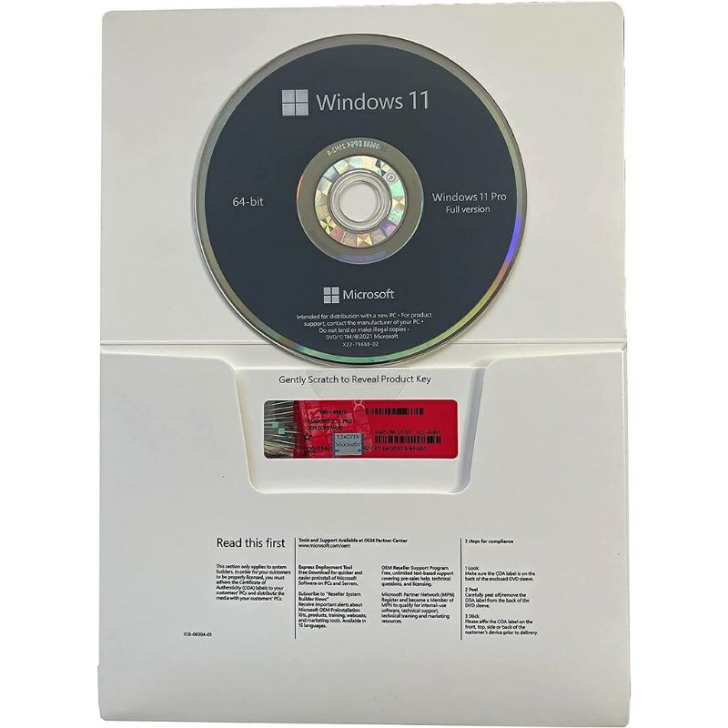 100% Genuine Microsoft Product! Windows 11 Pro license can be used on ...