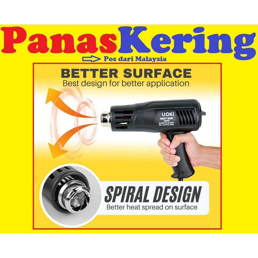 Hot Air Blower Heater Heat Heating Gun Glasses Glass Tinted Cermin Kaca ...