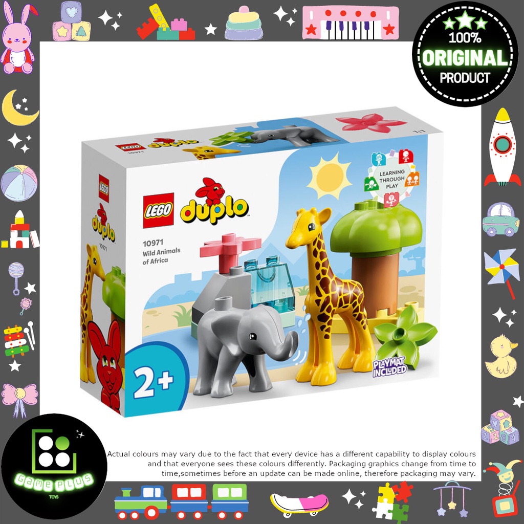 LEGO Duplo 10971 Wild Animals of Africa | Shopee Malaysia