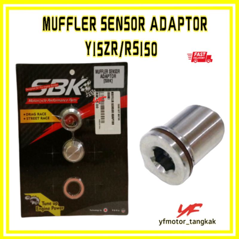 SBK Y15ZR RS150 R15 MT-15 OXYGEN SENSOR ADAPTOR EXHAUST O2 SENSOR ...