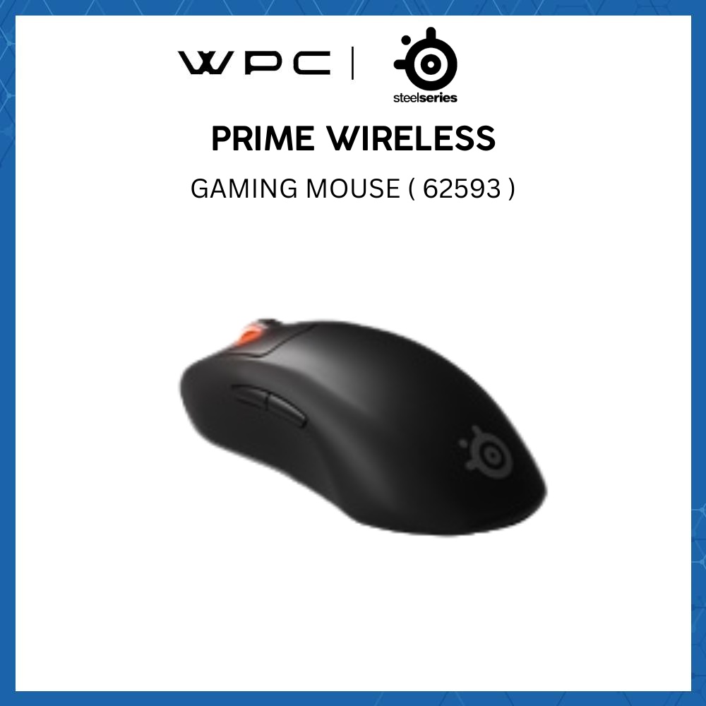 STEELSERIES PRIME WIRELESS 62593 -18000 DPI WITH TRUEMOVE AIR GAMING SENSOR GAMING MOUSE ...